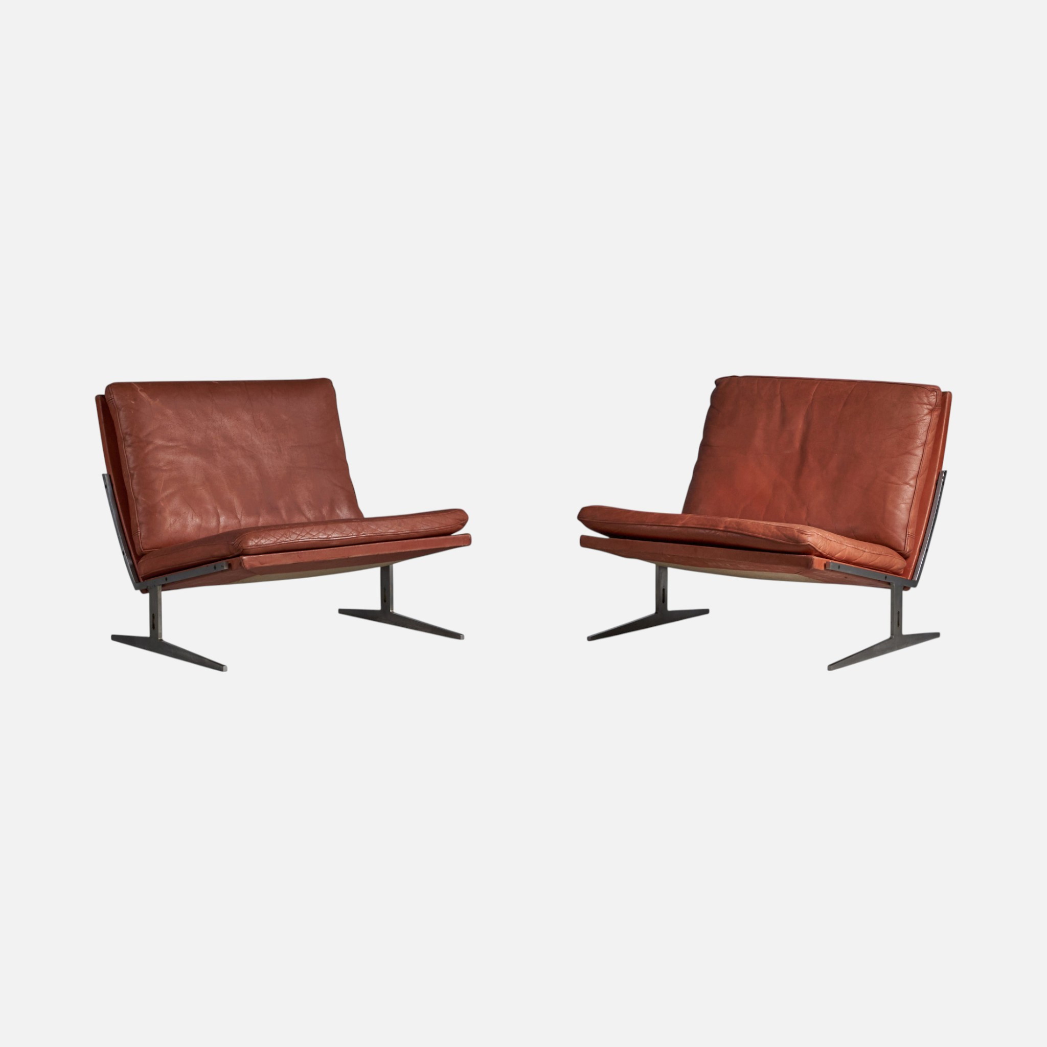 The Expert - Pair of 1960s Preben Fabricius & Jørgen Kastholm, Lounge ...