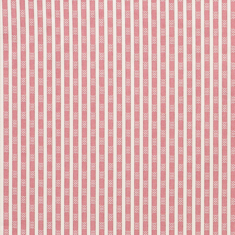 The Expert - Beverly Stripe Fabric - Red, By the Yard