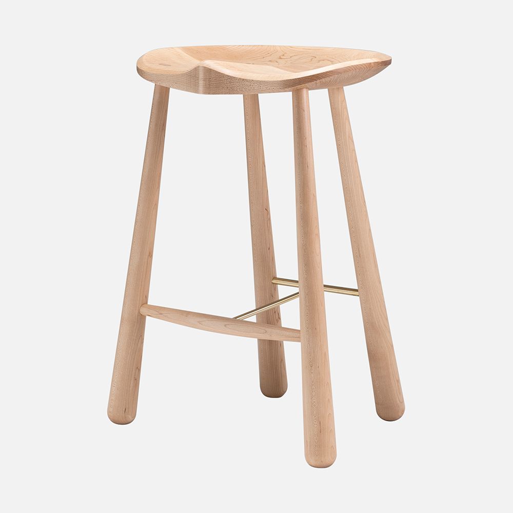 The Expert - Taper Stool - Hard Maple, Counter Stool