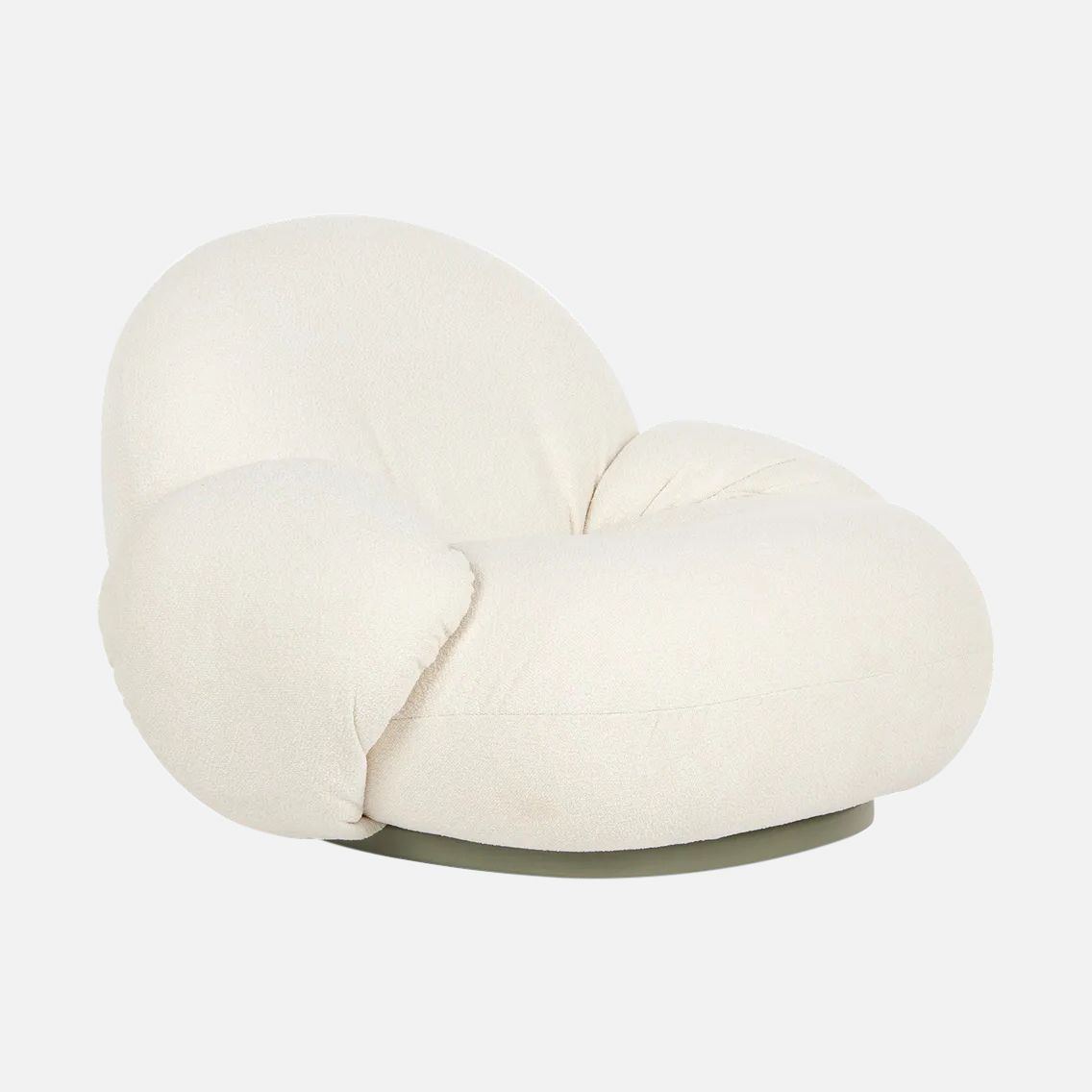 The Expert - Outdoor Pacha Swivel Lounge Chair with Armrests - Moss ...