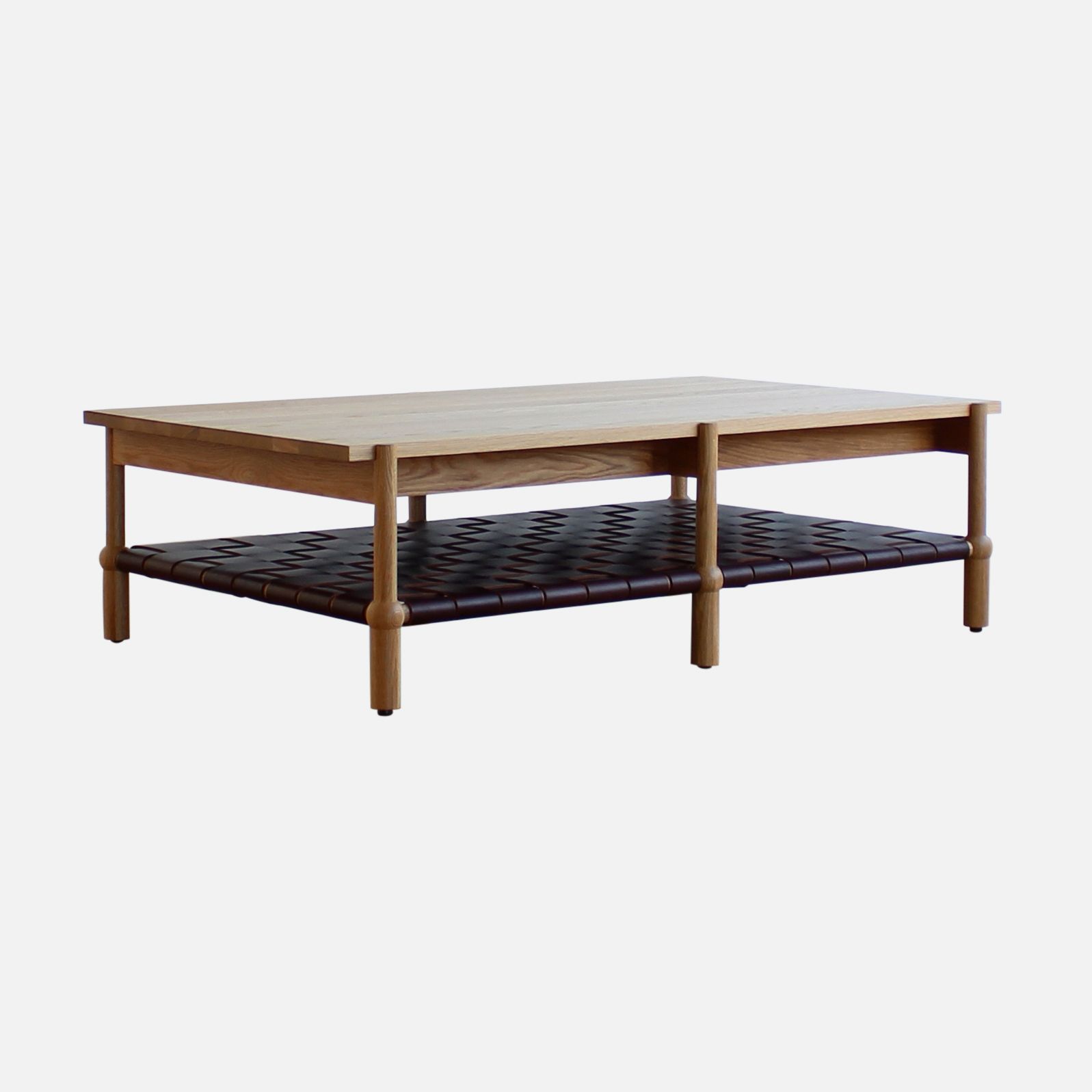 The Expert - Mae Coffee Table - Walnut, Hickory, 48"