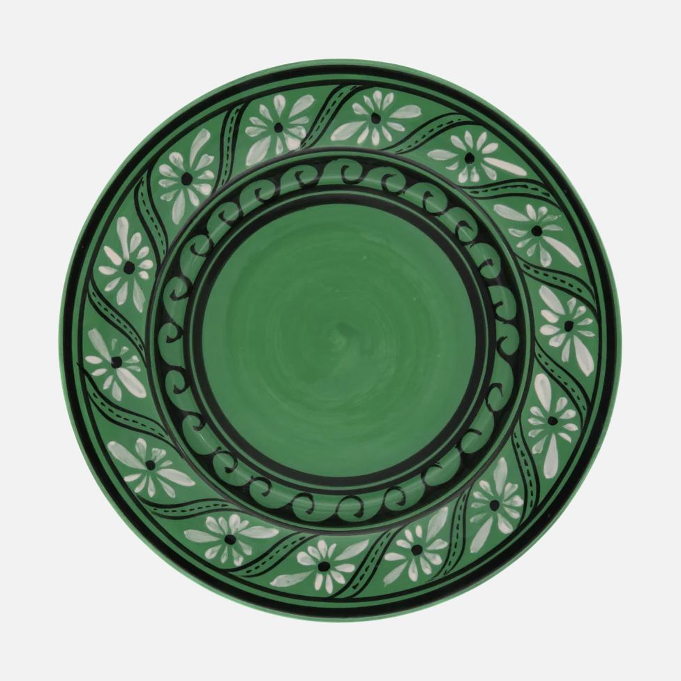 The Expert - Gigi Dinner Plate - Green